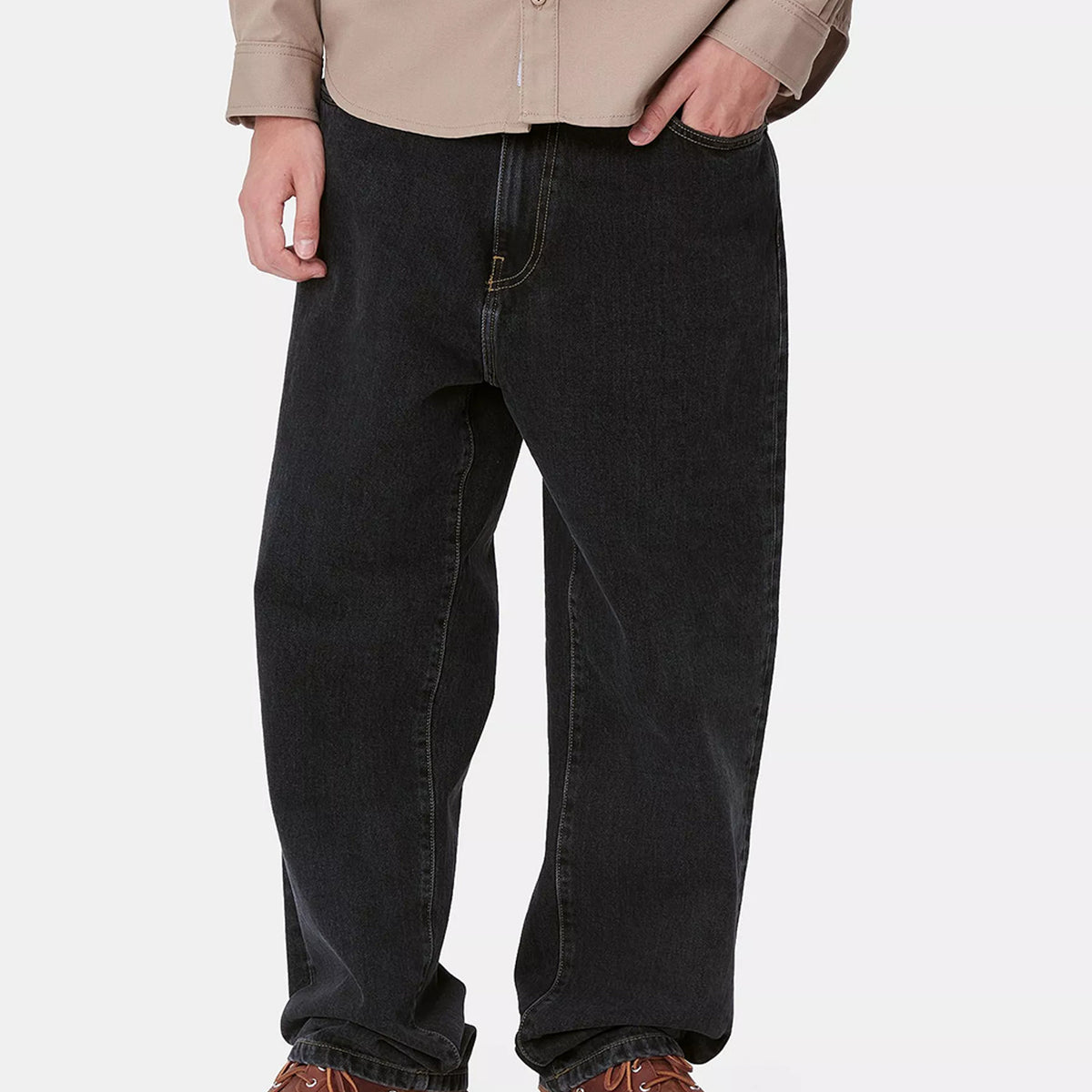 Aaron Pant Carhartt WIP Jeans in blackstonewashed für Herren – TITUS