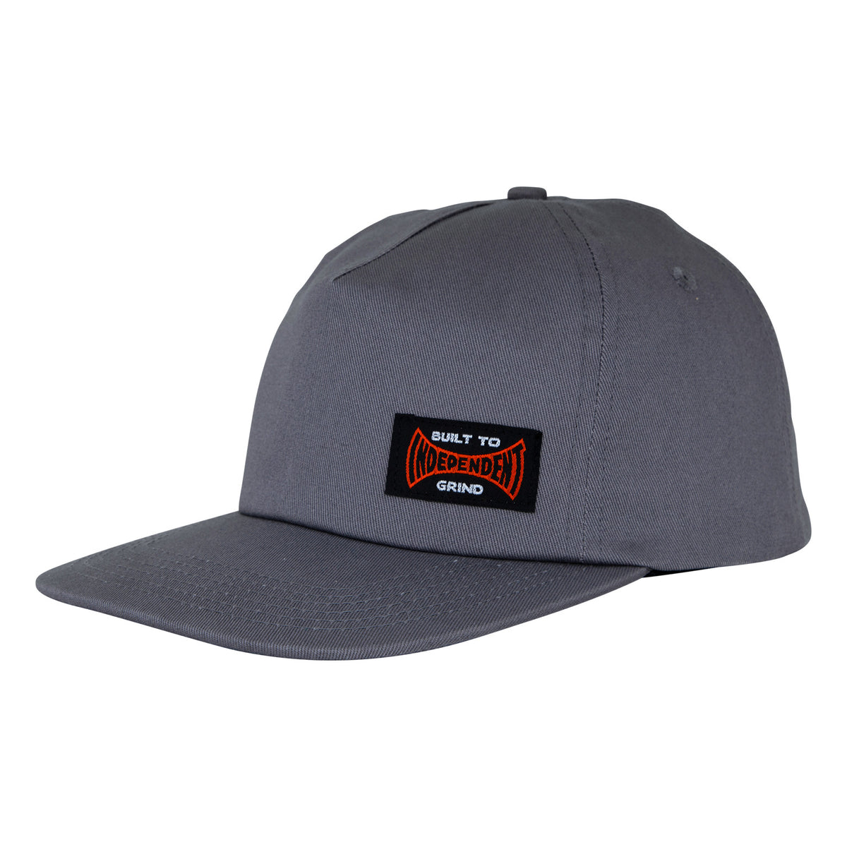 Built To Grind 5-Panel Snapback Unstructured Independent Cap in ...