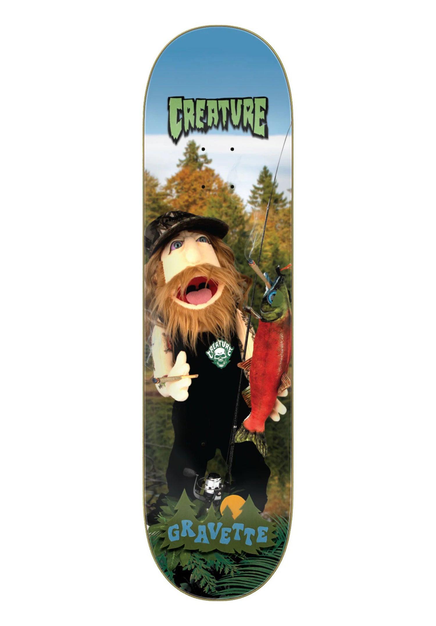 Fuzzy Creature Fiends Pro Series Creature Deck in Gravette – TITUS