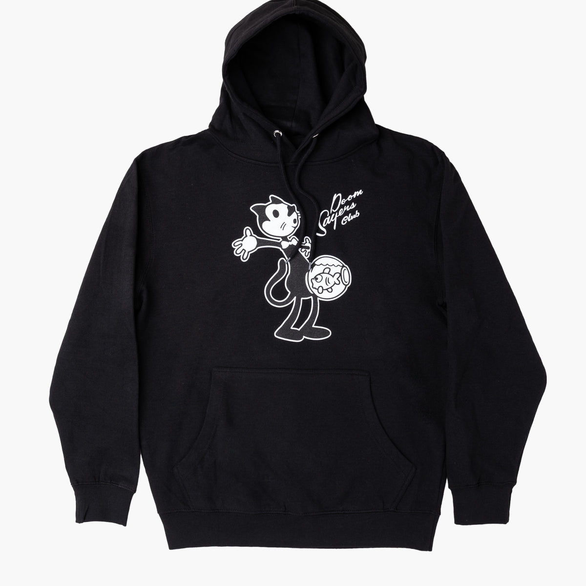 Fish Head Doomsayers Hoodie in black für Herren – TITUS