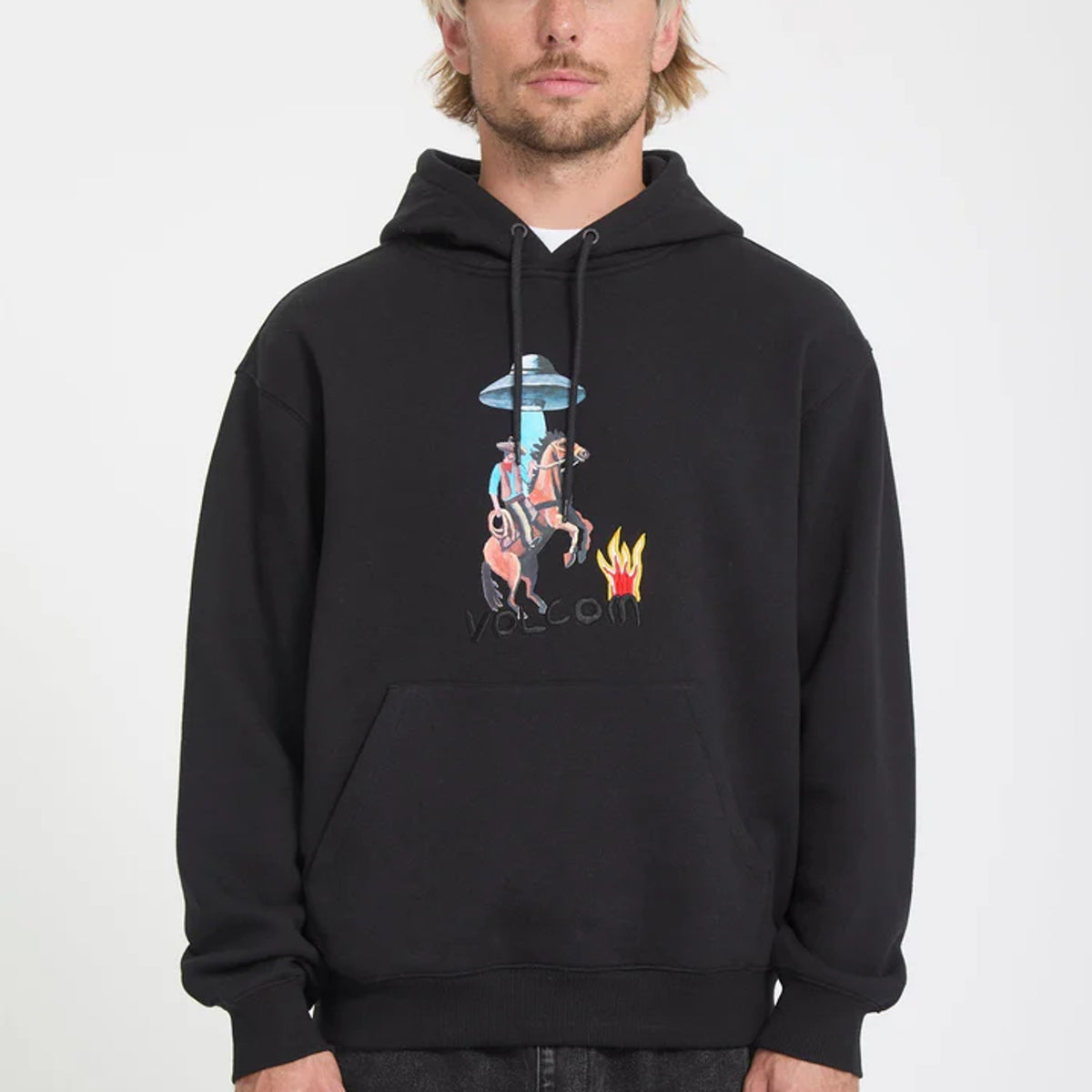 FA Micky Mason PO 2 Volcom Hoodie in black für Herren – TITUS