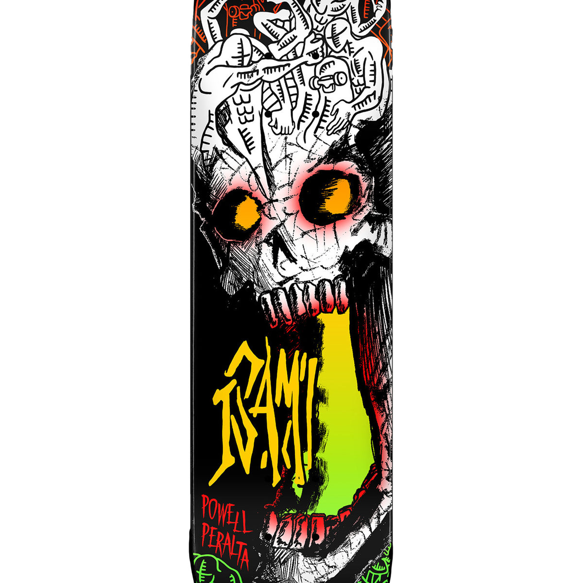 Isamu Yamamoto Skull Powell-Peralta Deck in multicolored – TITUS