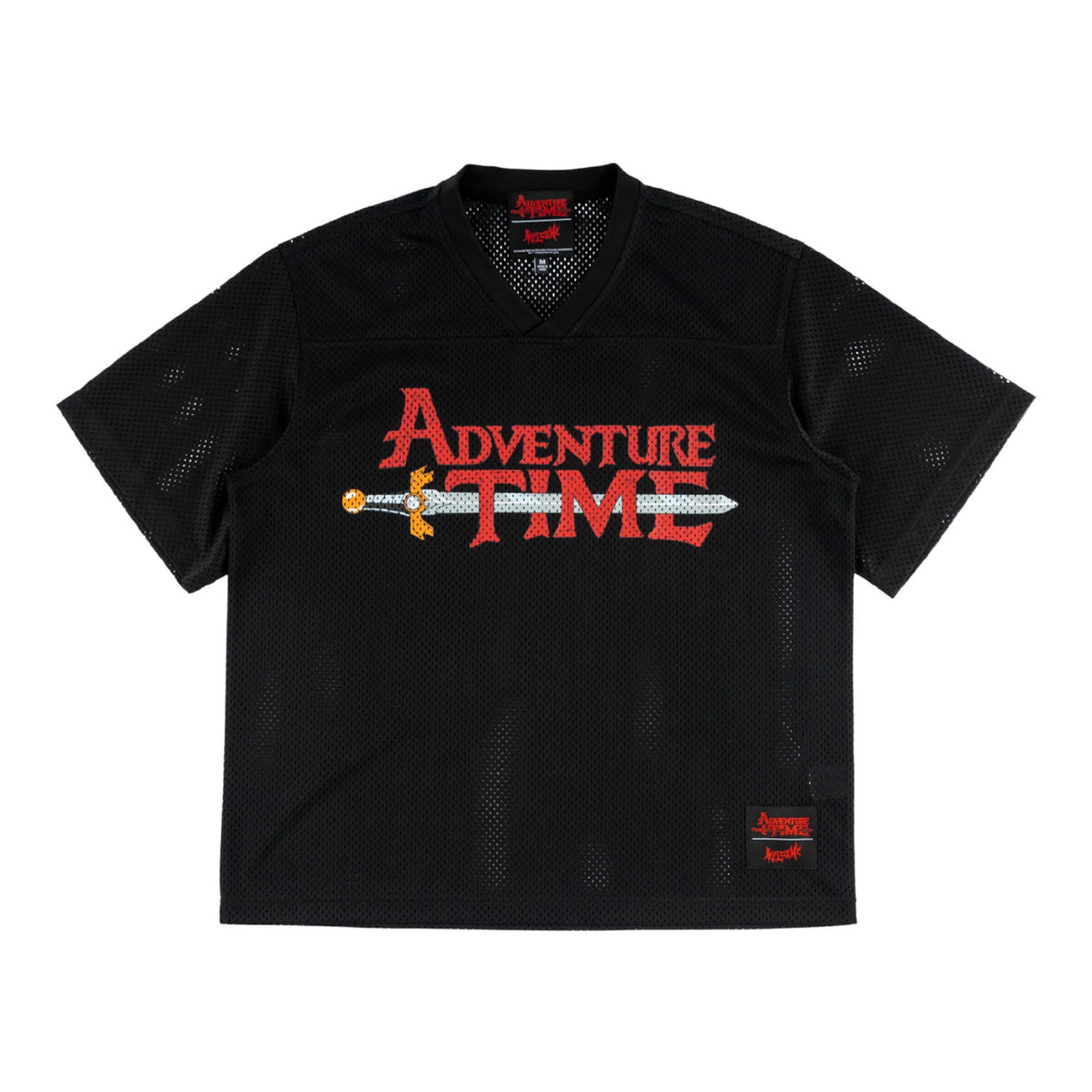 Adventure Time Football Jersey Welcome T-Shirt in black für Herren – TITUS