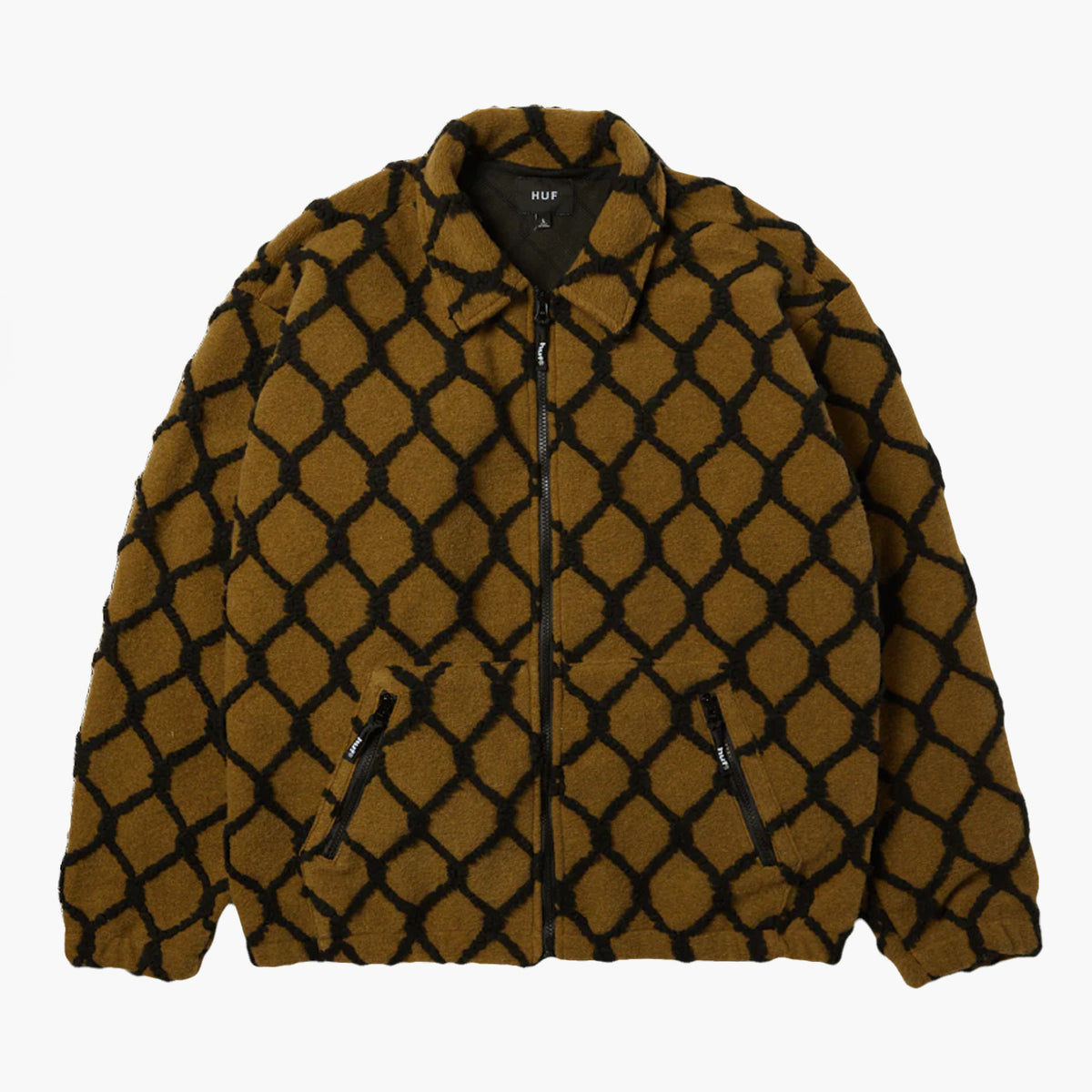 Breakthrough Hi Pile HUF Winterjacke in moss für Herren – TITUS