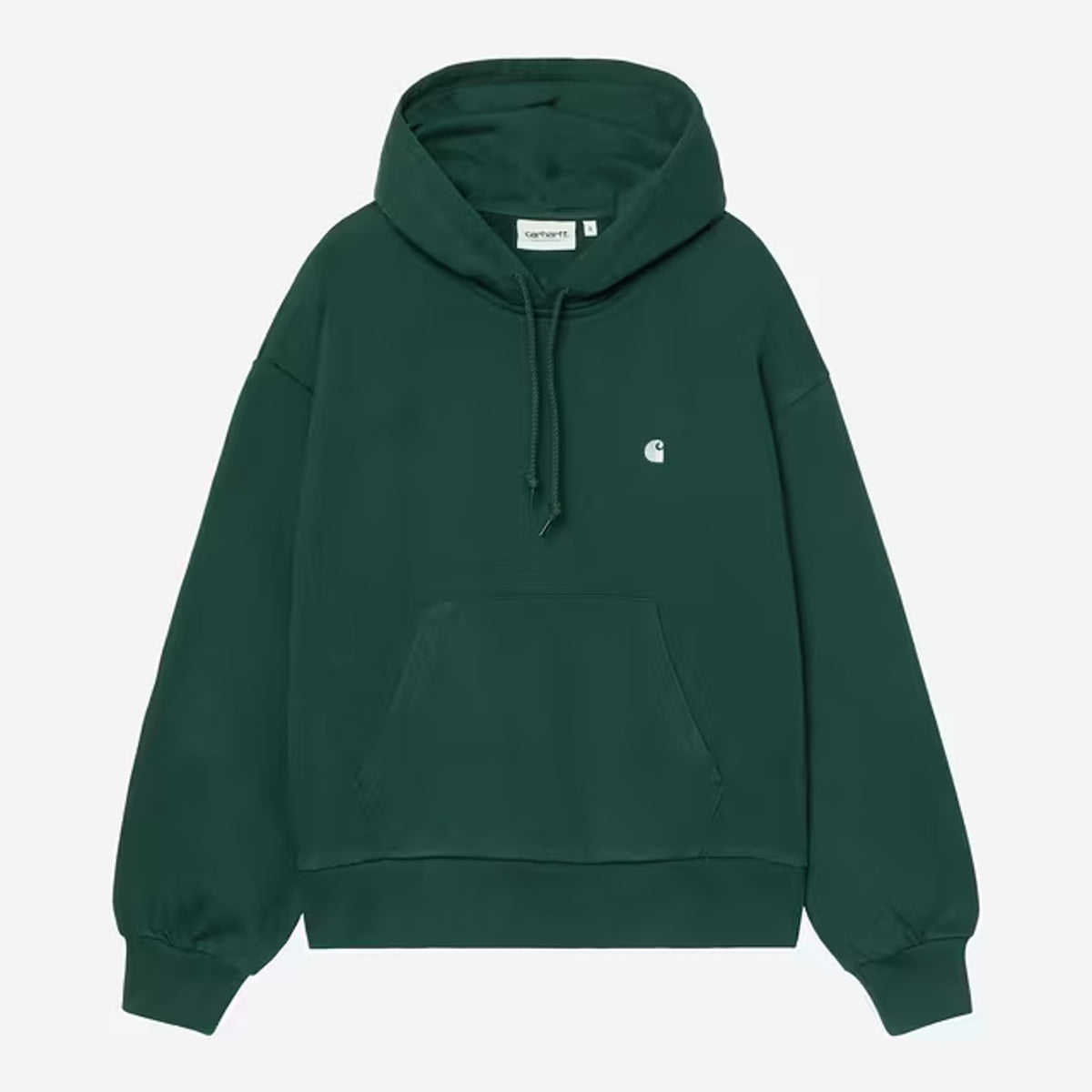 W´ Casey Carhartt WIP Hoodie in darkfir-silver für Damen – TITUS