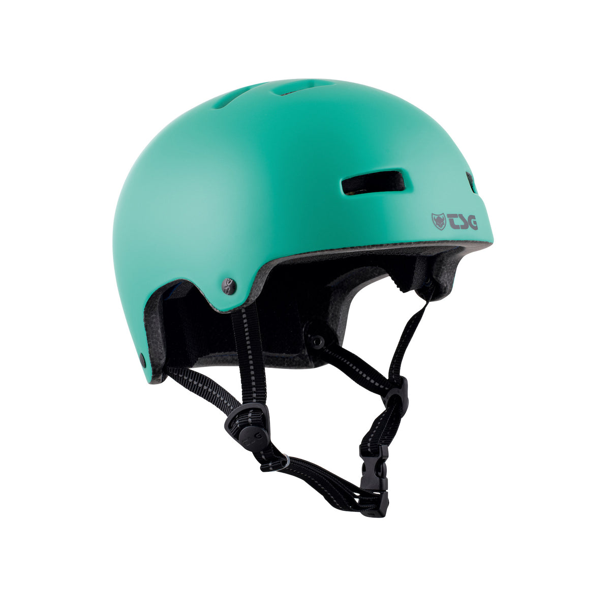 Nipper Mini Solid Color Kids TSG Helm in satin golf green – TITUS