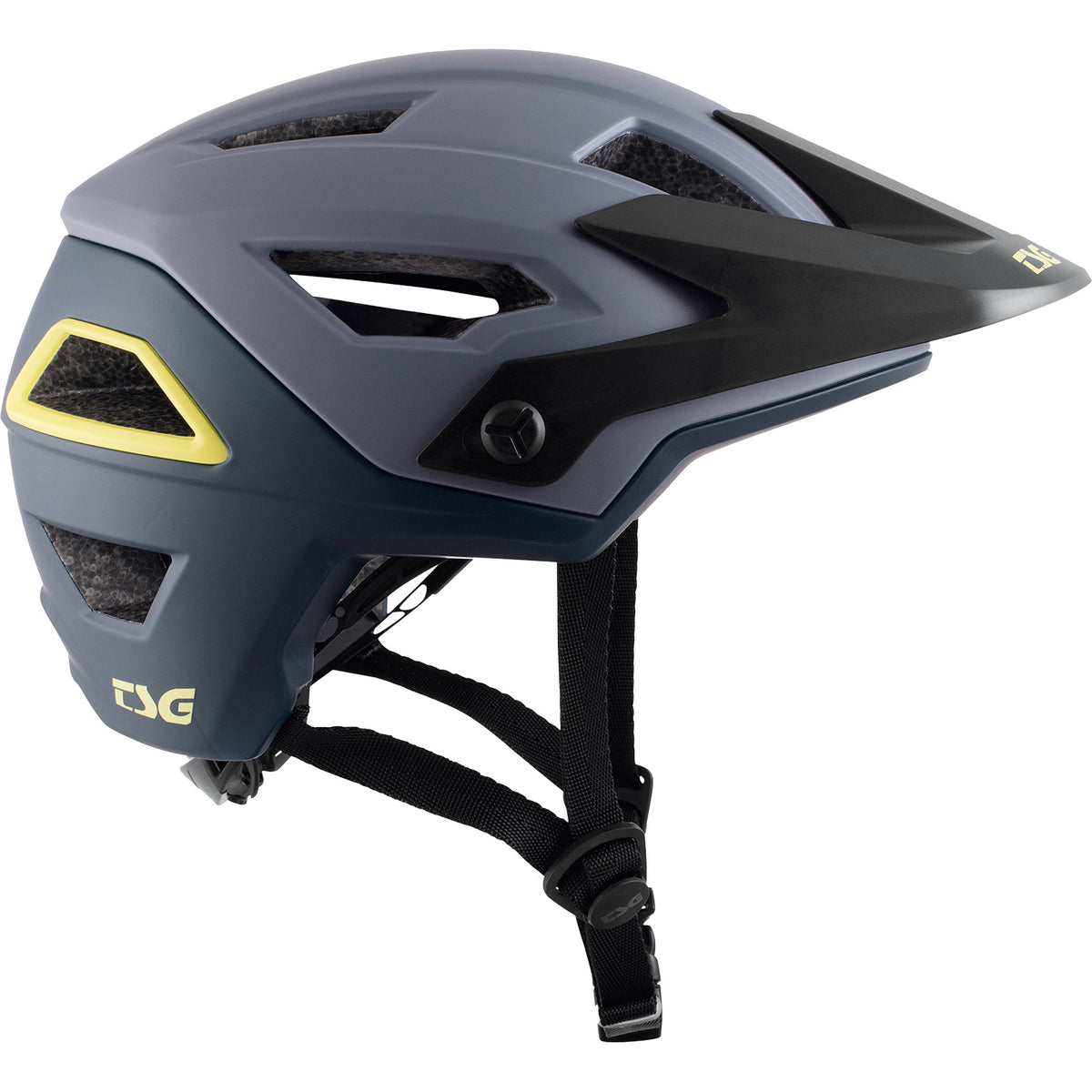 Chatter Graphic Design TSG Helm in satin grey blue – TITUS