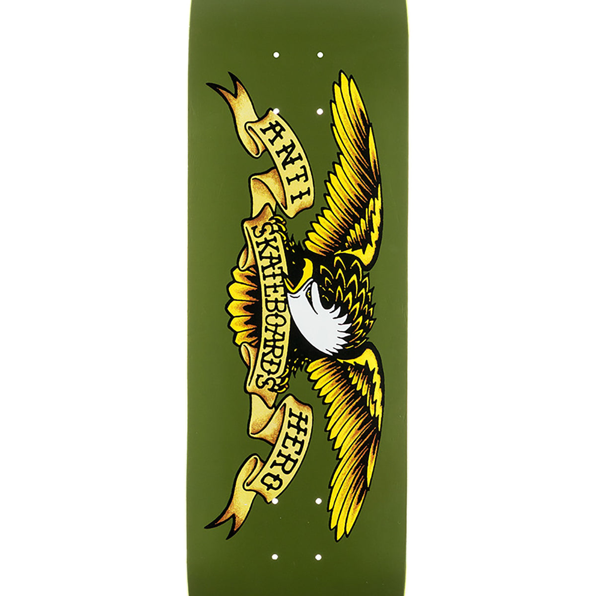 Classic Eagle Anti Hero Deck in green – TITUS