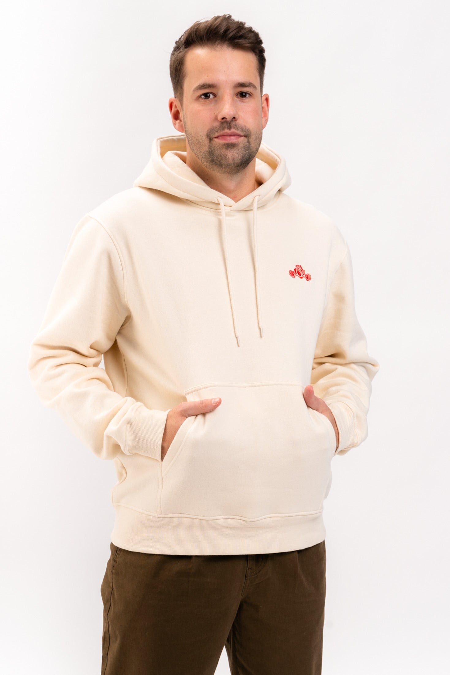 Cortex Rules Hoodie in ivory für Herren – TITUS