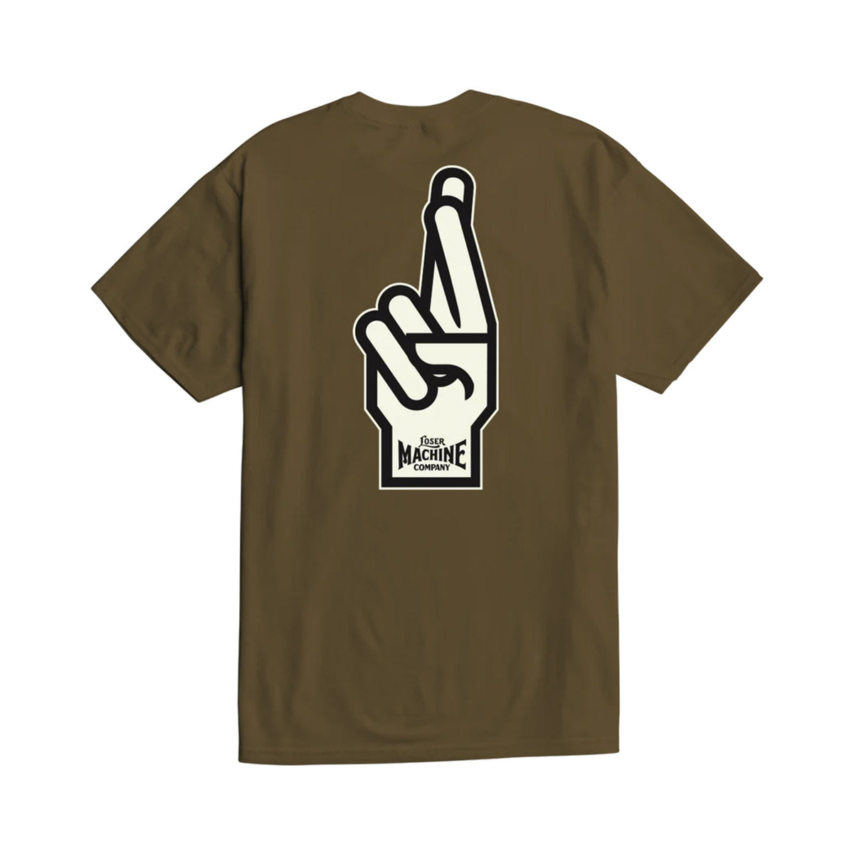Good Luck Loser-Machine T-Shirt in brown sugar für Herren – TITUS