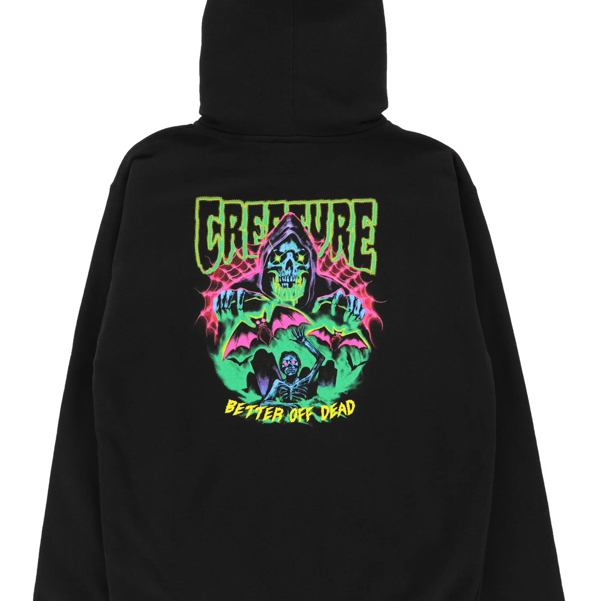 Hellbound Creature Zip-Hoodie in black für c – TITUS