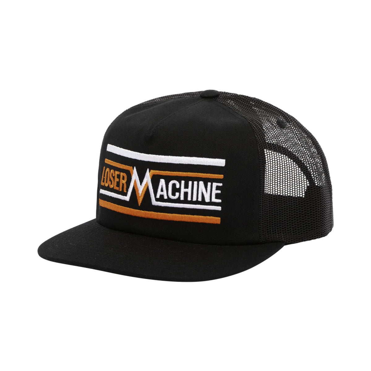 Linear Trucker Cap Loser-Machine Cap in black – TITUS
