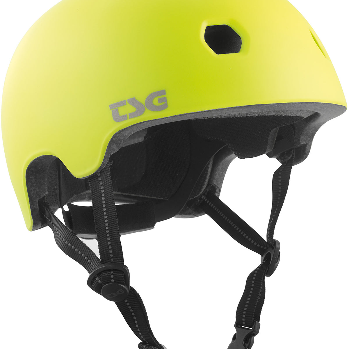 Meta Solid Color TSG Helm in satin acid yellow – TITUS