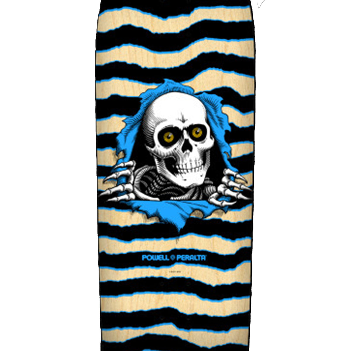 Oldschool Ripper Powell-Peralta Deck in natural-blue – TITUS