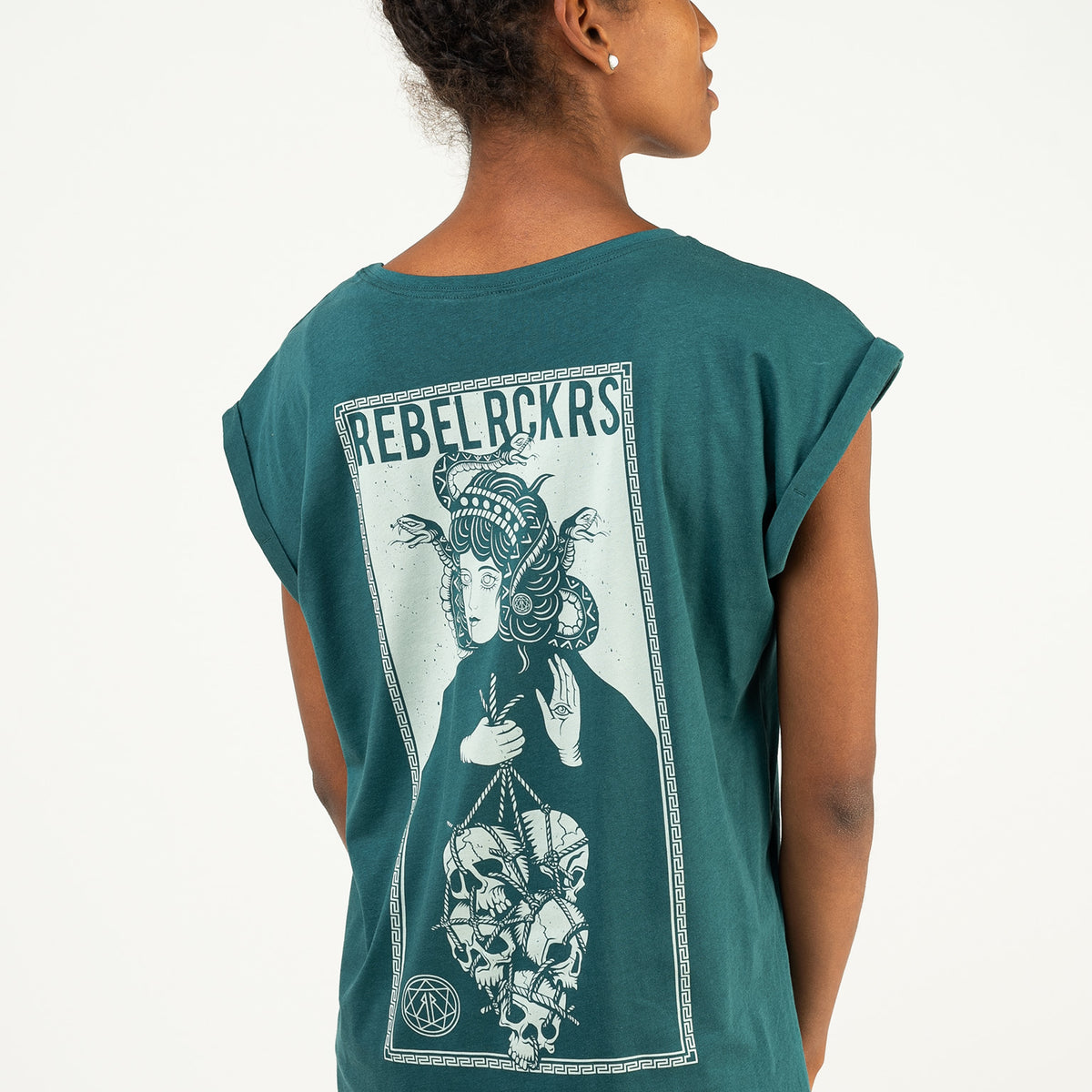 The Dusa Girls Rebel Rockers T-Shirt in teal für c – TITUS