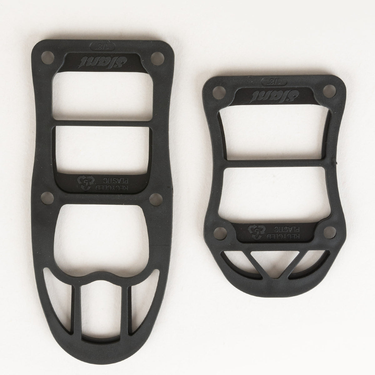 SS Stackable Riser Set Of Two Slant Riser-/Shockpad in black – TITUS