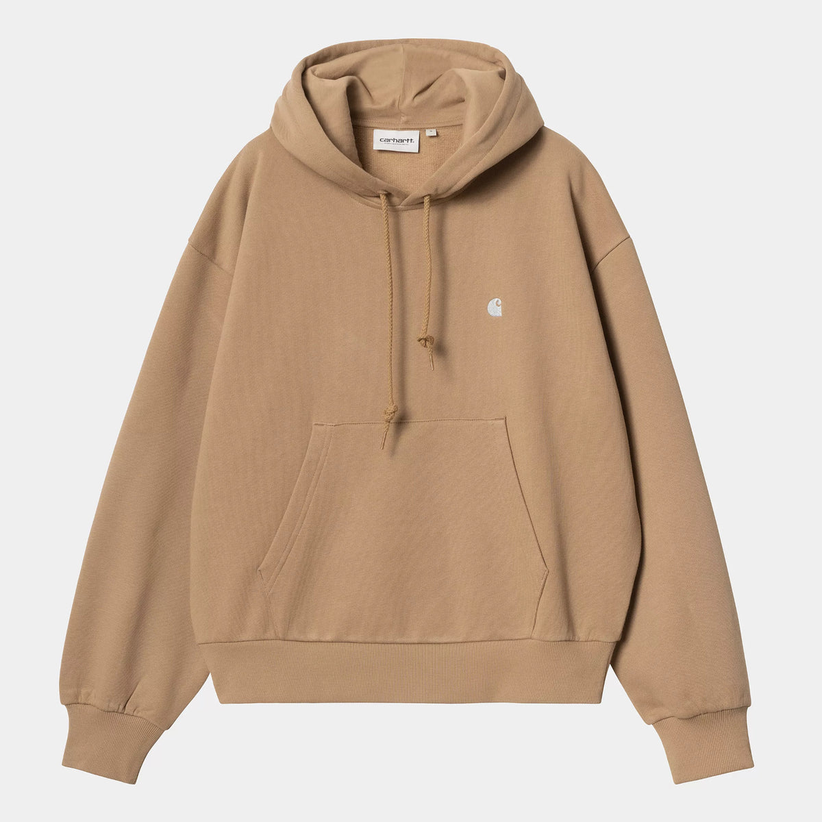 W´ Casey Carhartt WIP Hoodie in peanut-silver für Damen – TITUS