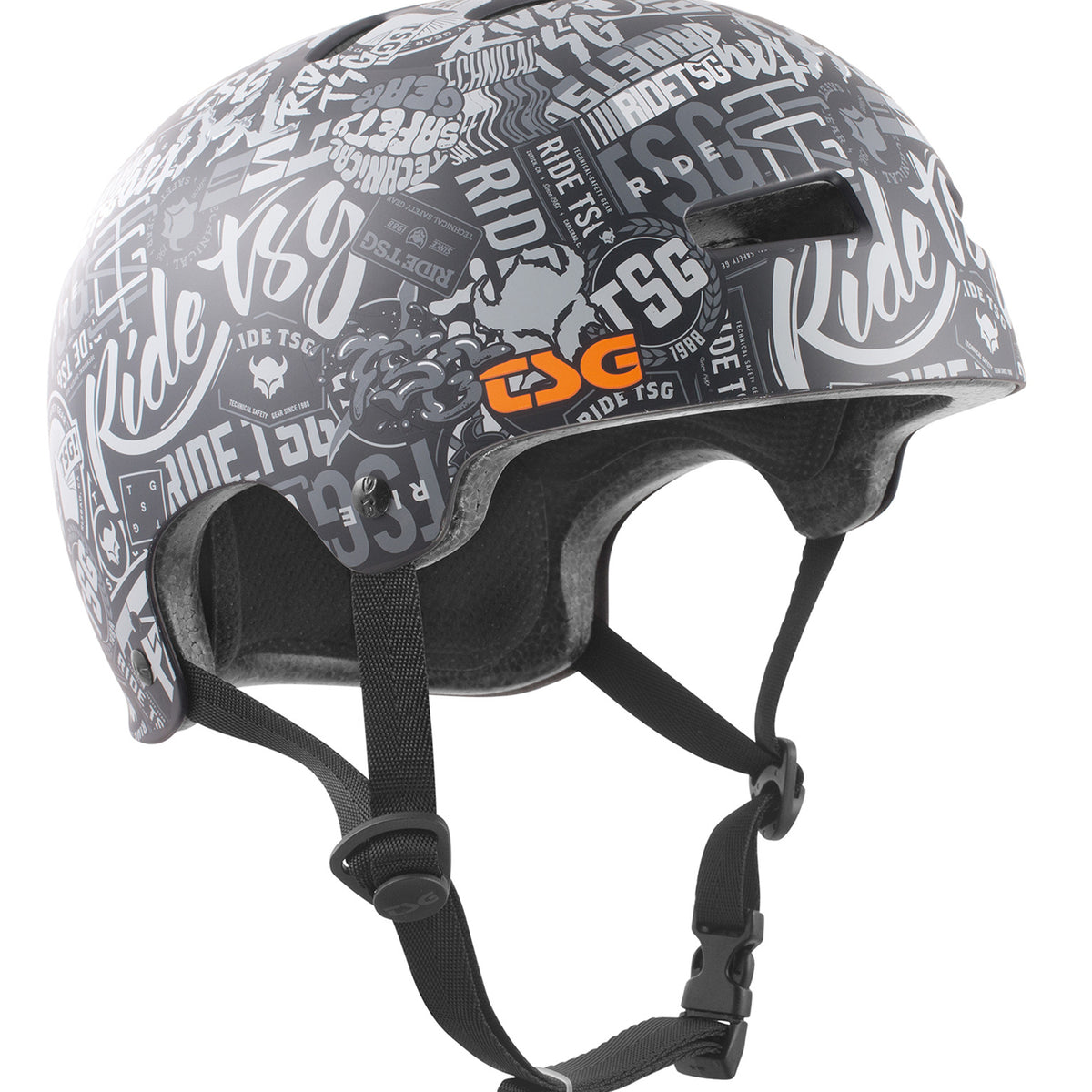 Evolution Graphic Design TSG Helm in stickerbomb – TITUS